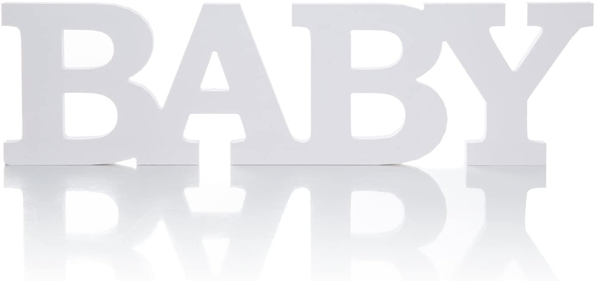 Wooden Baby Sign - Baby Shower Welcome Sign | Gender Reveal Celebrations