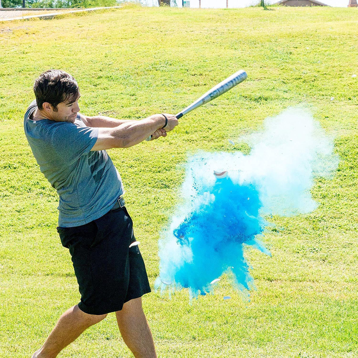 Blue Gender Reveal Baseball - Exploding Gender Reveal Baseball | Gender ...