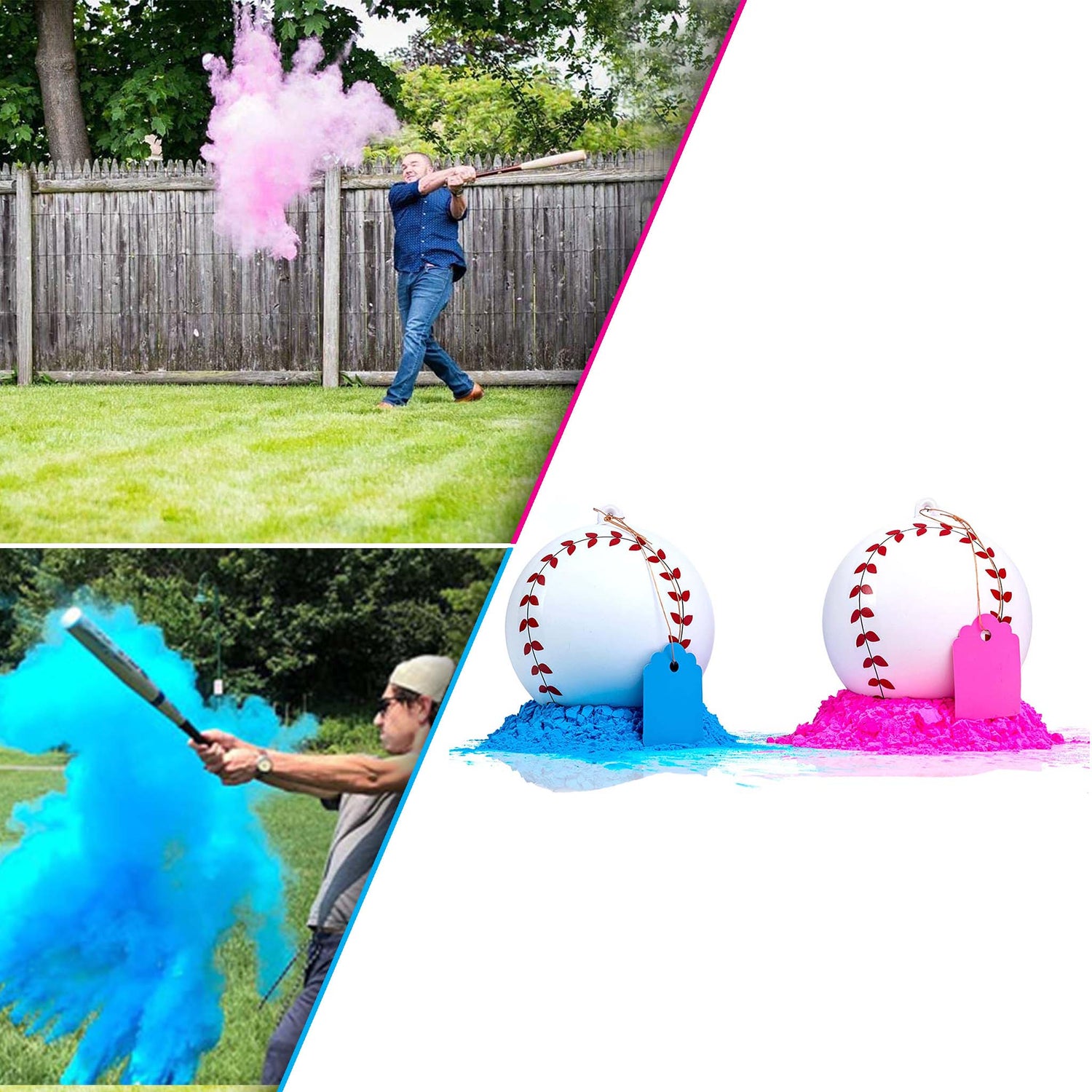 Gender Reveal Baseball - Exploding Baseball | Gender Reveal Celebrations
