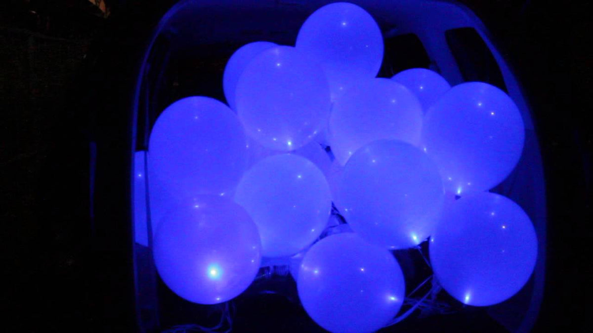 LED Balloons - Blue LED Balloon Lights | Gender Reveal Celebrations