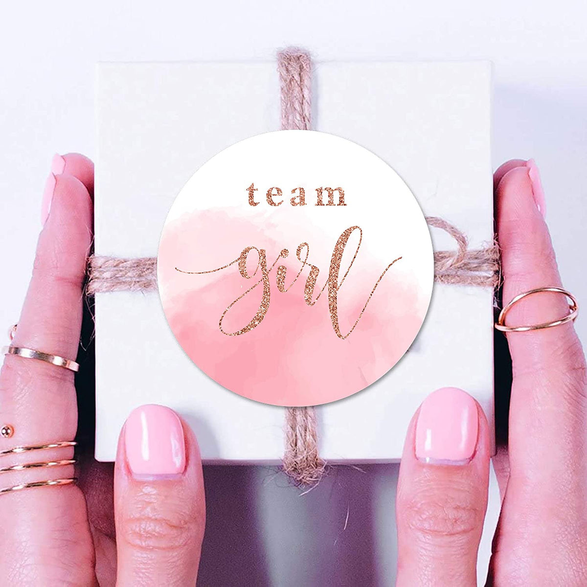 Team Gender Reveal Stickers | Gender Reveal Celebrations